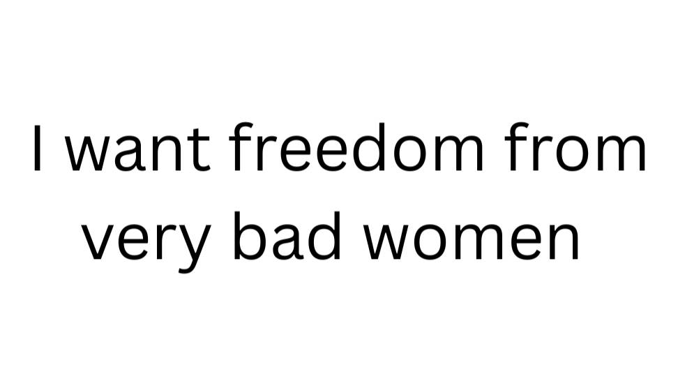 Freedom from very bad women | Chuffed | Non-profit charity and social ...
