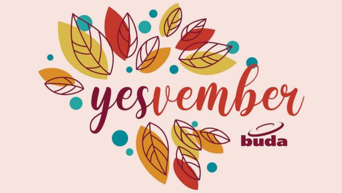 BUDA's Yes-vember 2022 | Chuffed | Non-profit charity and social ...