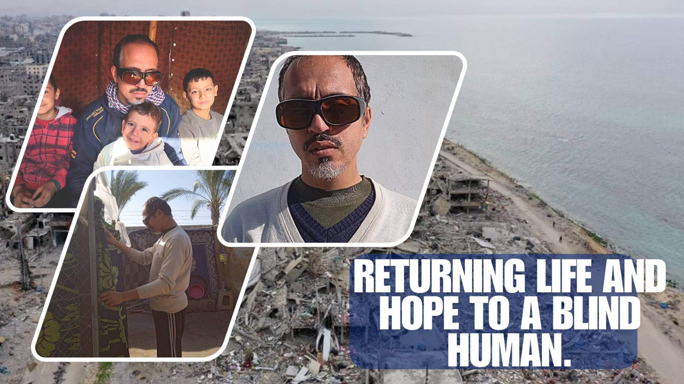 Returning life and hope to a blind human. | Chuffed | Non-profit ...