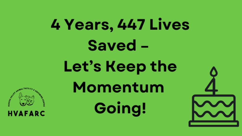 $4000 for HVAFARC's Fourth Birthday | Chuffed | Non-profit charity and ...