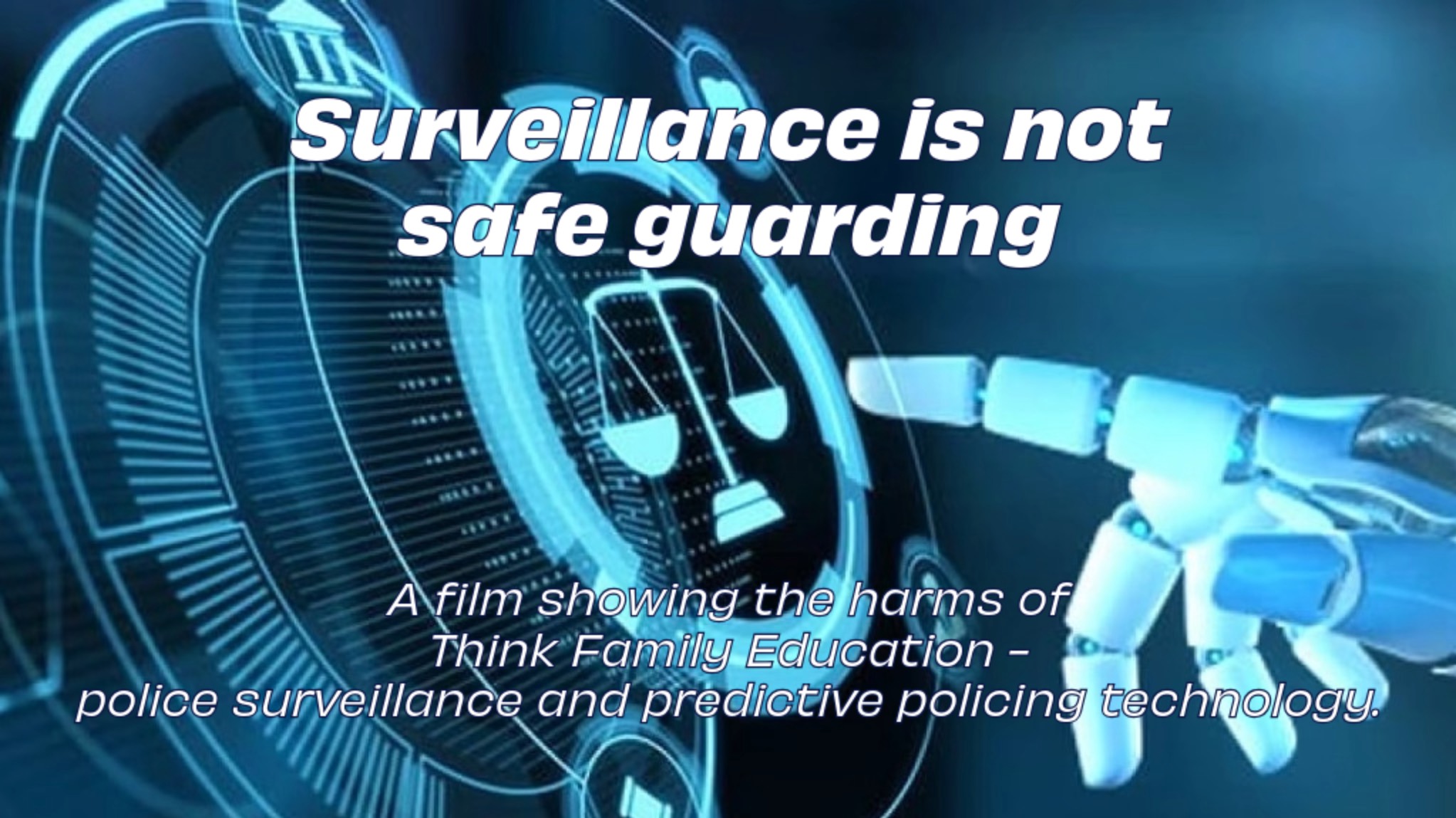 Surveillance is not safe guarding | Chuffed | Non-profit charity and ...