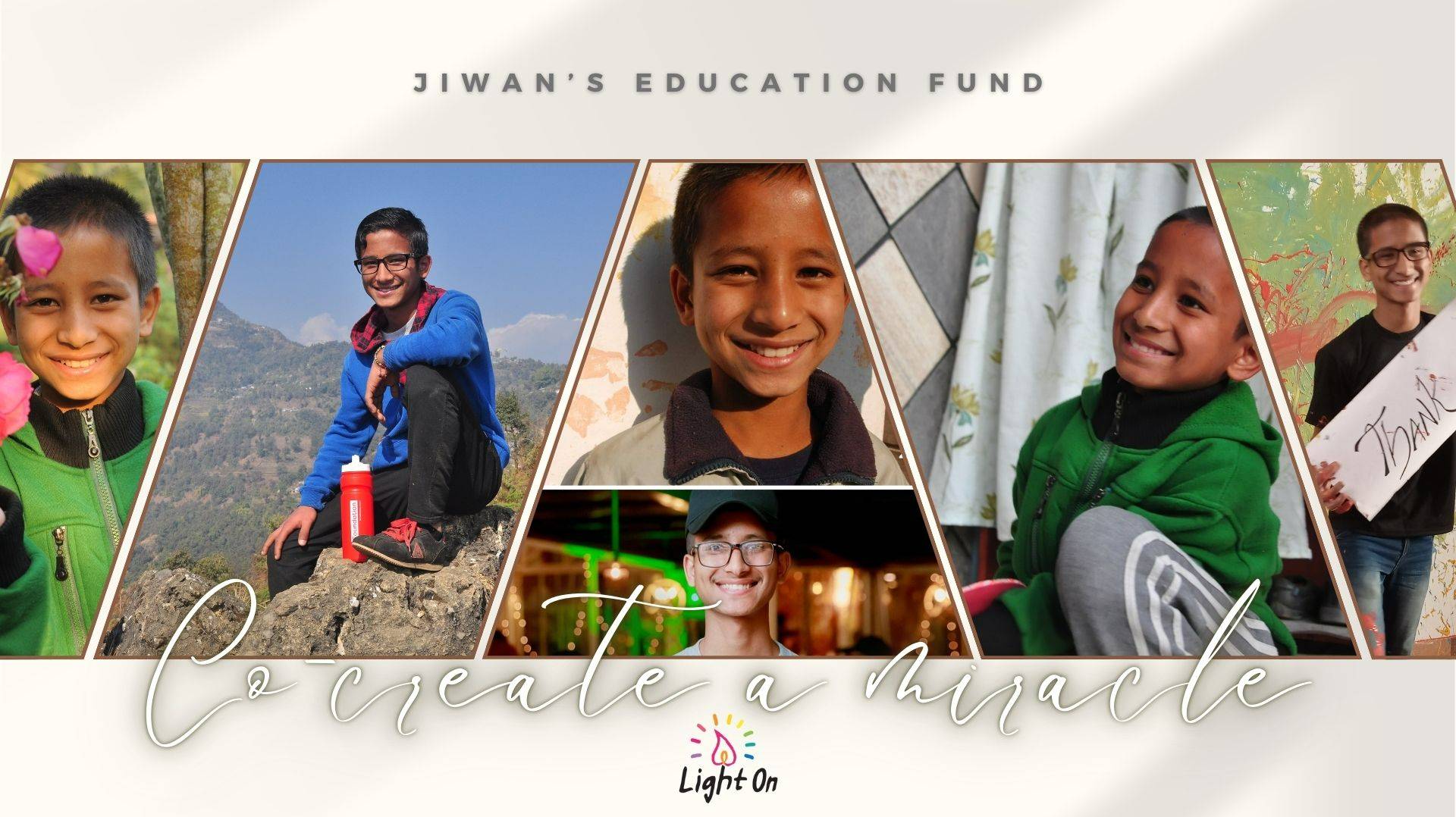 Let’s Co-Create a Miracle with Jiwan | Chuffed | Non-profit charity and ...