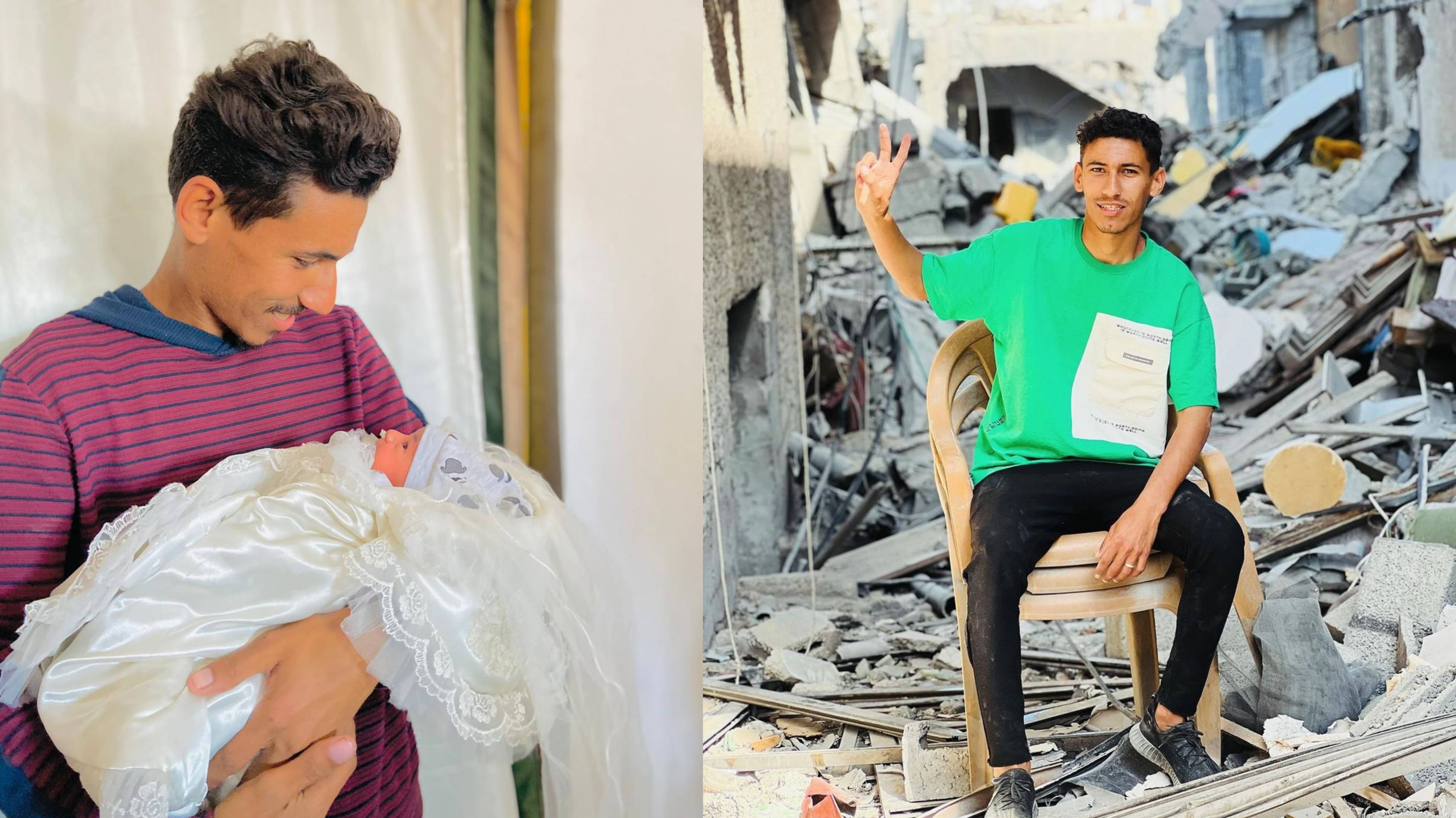 Support newlyweds Sanad, Malek and their baby Hind’s survival | Chuffed ...