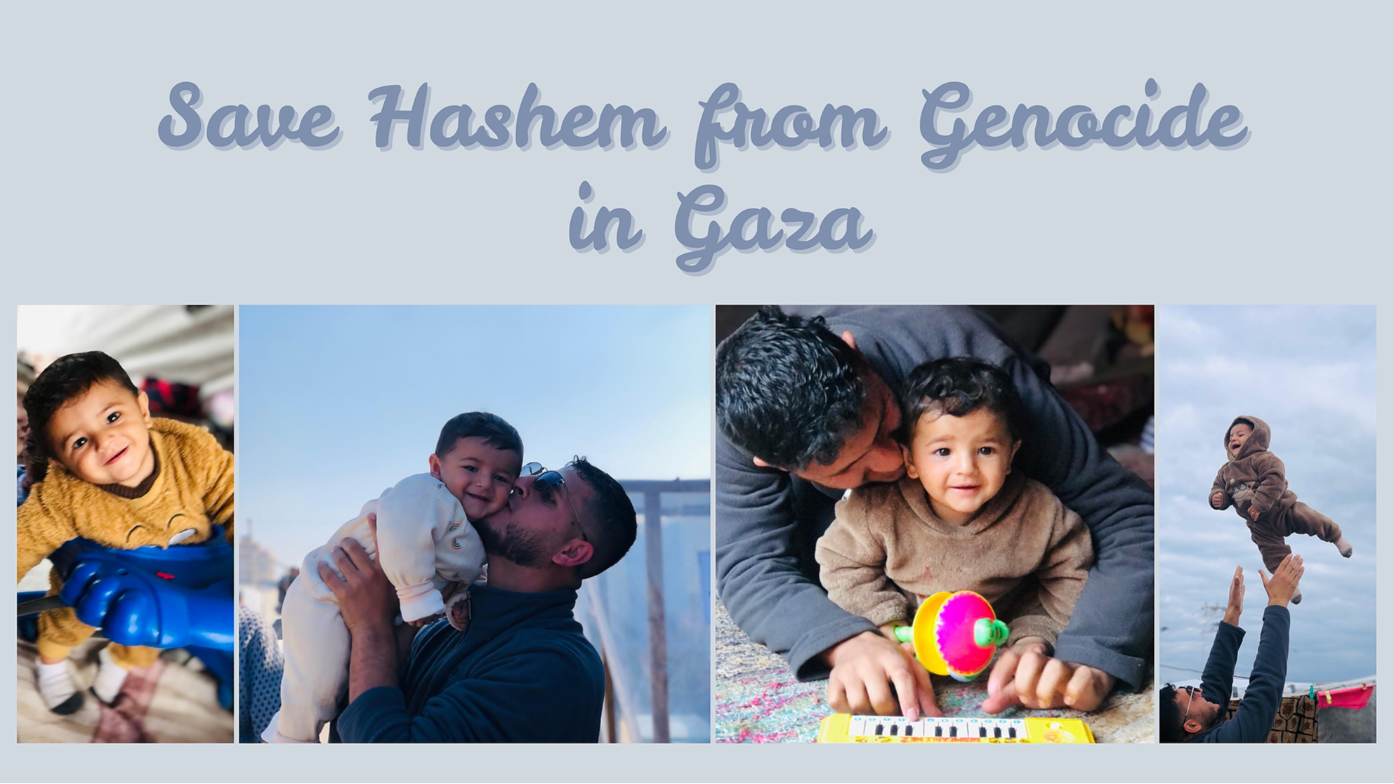 Save Hashem from Genocide in Gaza | Chuffed | Non-profit charity and ...