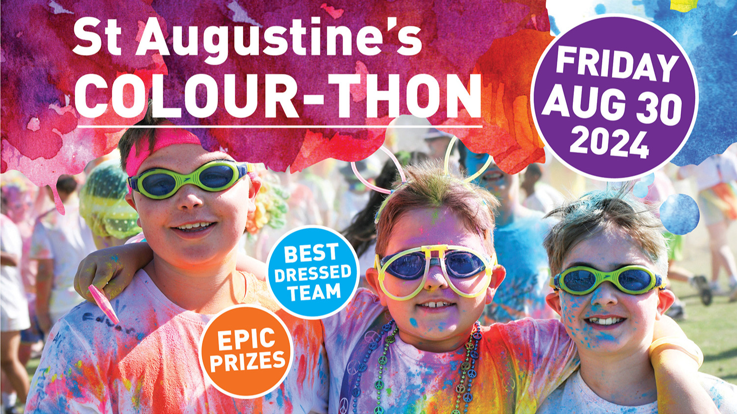 St Augustine's Colourthon 2024 | Chuffed | Non-profit charity and ...