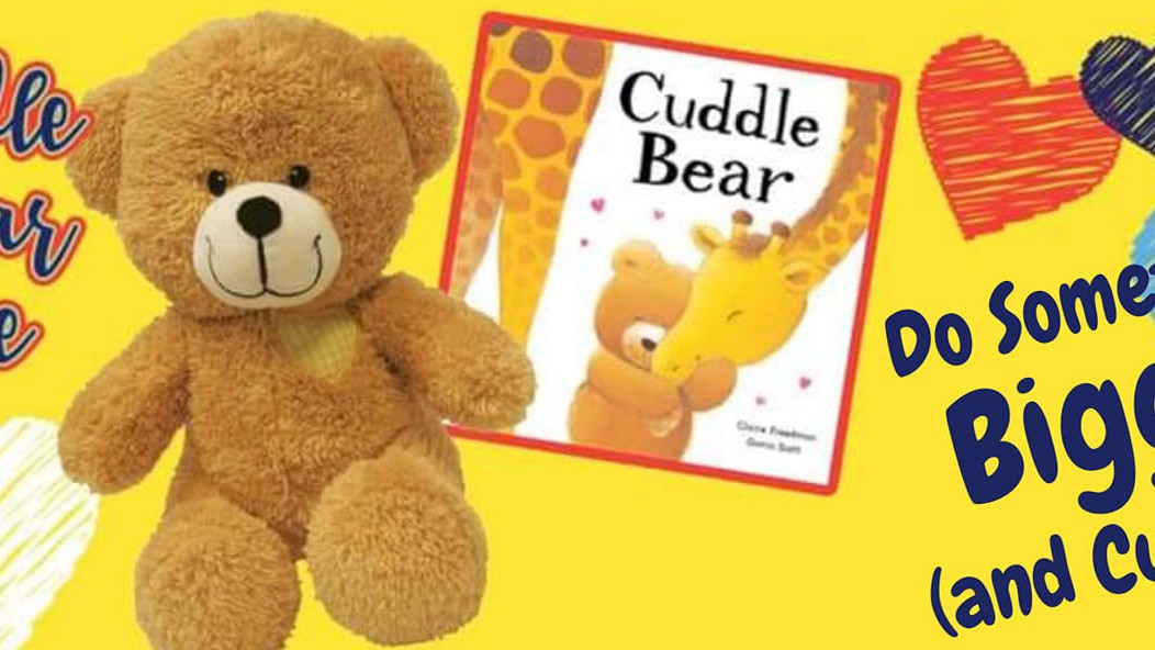 Childhood Cancer Cuddle Bear Book Drive | Chuffed | Non-profit charity ...