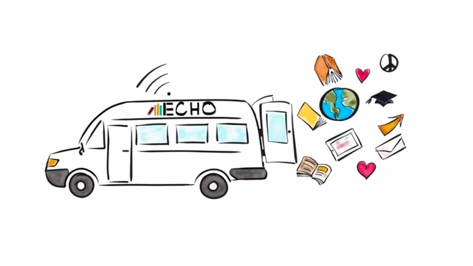 Keep ECHO mobile library for refugees on the road! | Chuffed | Non-profit charity and social ...