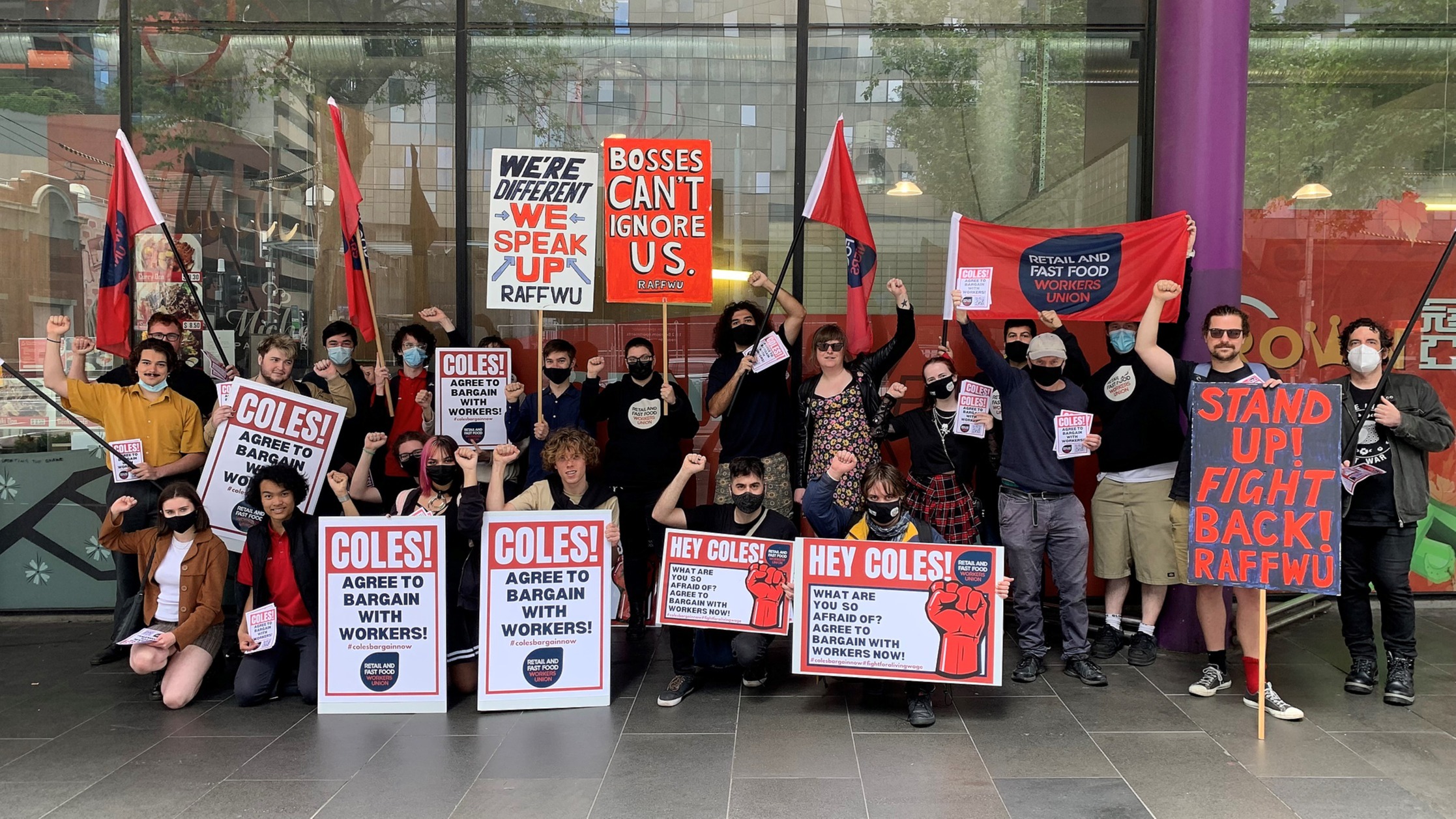 Support the RAFFWU Strike Fund for Supermarkets Workers | Chuffed | Non ...