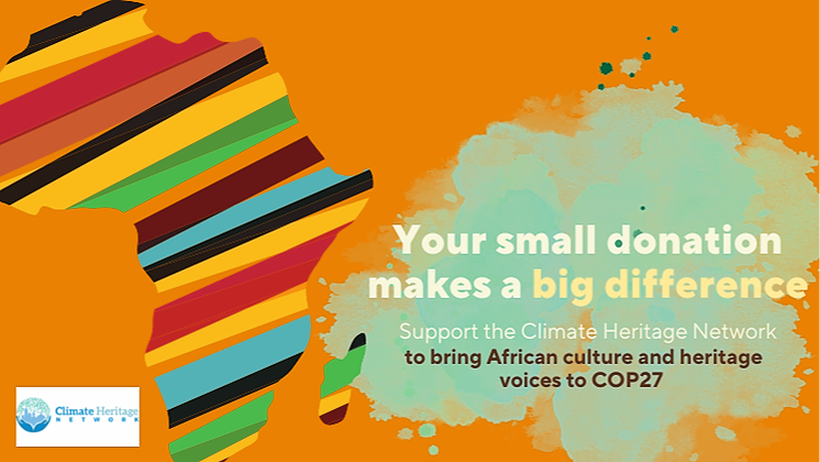 Help bring African heritage and culture voices to COP27 | Chuffed | Non ...