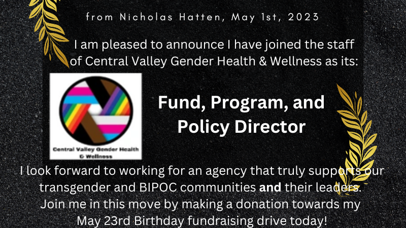 Nicholas Hatten's Birthday Drive | Chuffed | Non-profit charity and ...