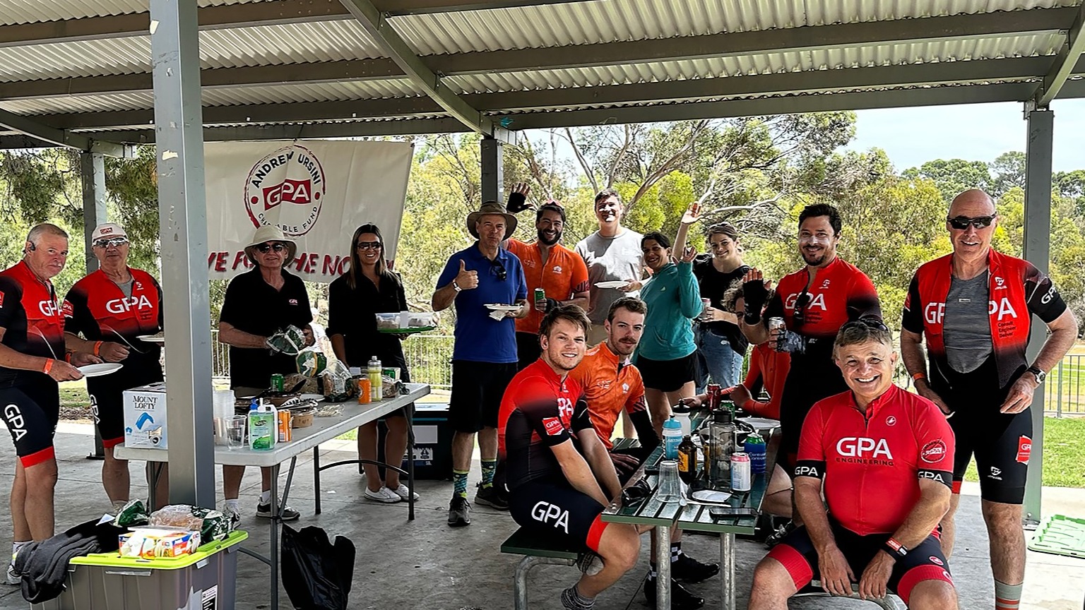The Andrew Ursini Charitable Fund - GPA Cycling Team | Chuffed | Non ...