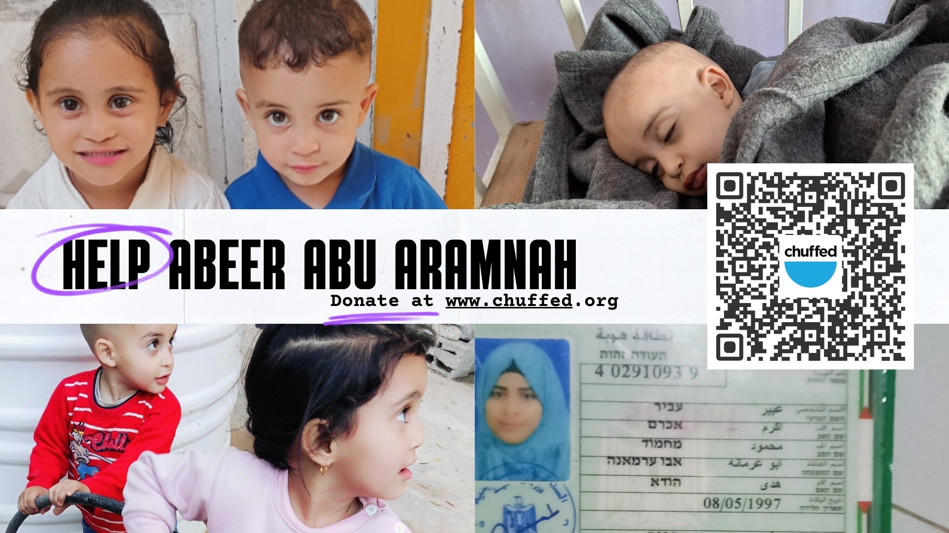Survive Gaza's genocide & save my children | Chuffed | Non-profit ...