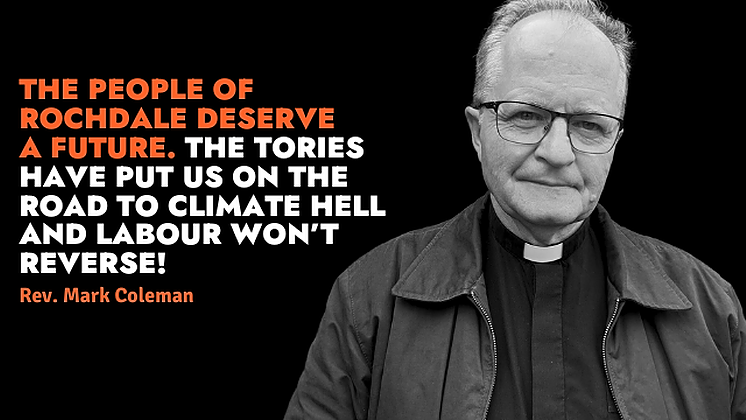 Rochdale by-election: Support Rev. Mark Coleman | Chuffed | Non-profit ...