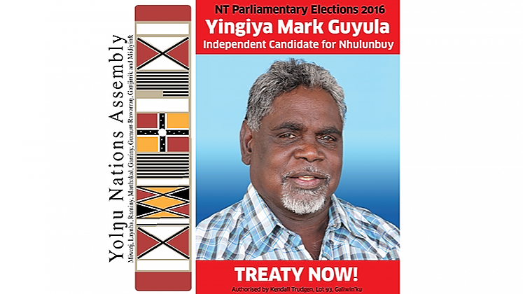 Yingiya Mark Guyula Treaty Now | Chuffed | Non-profit charity and ...