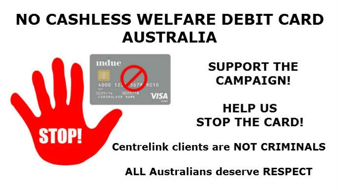 No Cashless Welfare Debit Card Australia | Chuffed | Non-profit charity ...