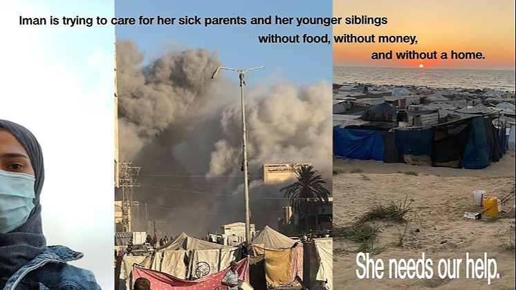 Help Iman, her family, and her sick parents survive in Gaza | Chuffed ...