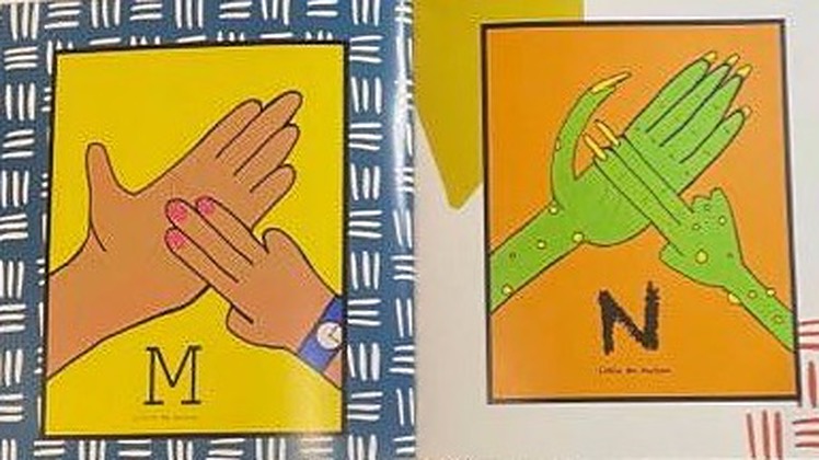 Auslan Fingerspelling Alphabet Children Book | Chuffed | Non-profit ...