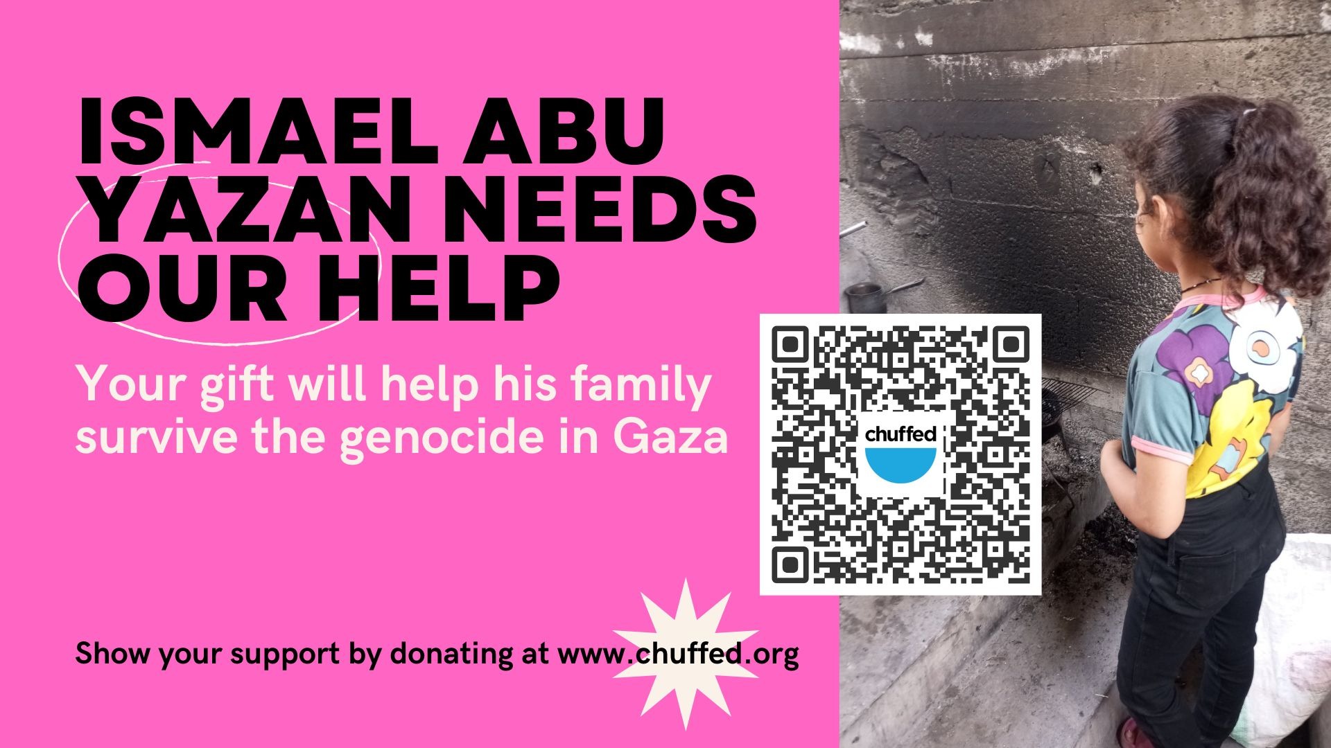 Father’s Cry from Gaza: Help Me Protect & Educate My Children | Chuffed | Non-profit charity and ...