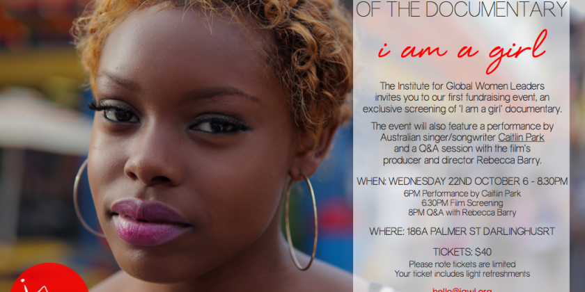 The Institute for Global Women Leaders Event - I am a girl | Chuffed ...