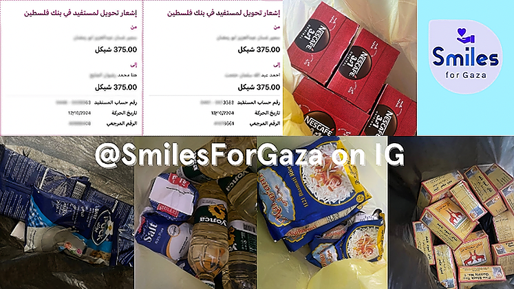 Smiles For Gaza | Chuffed | Non-profit charity and social enterprise ...