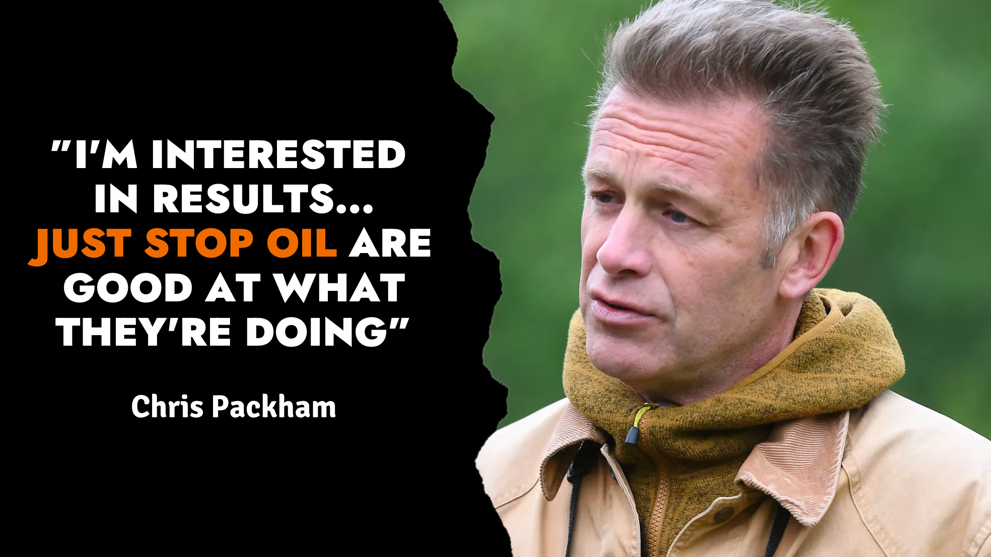 Back the UK's most effective climate campaign – Just Stop Oil | Chuffed ...