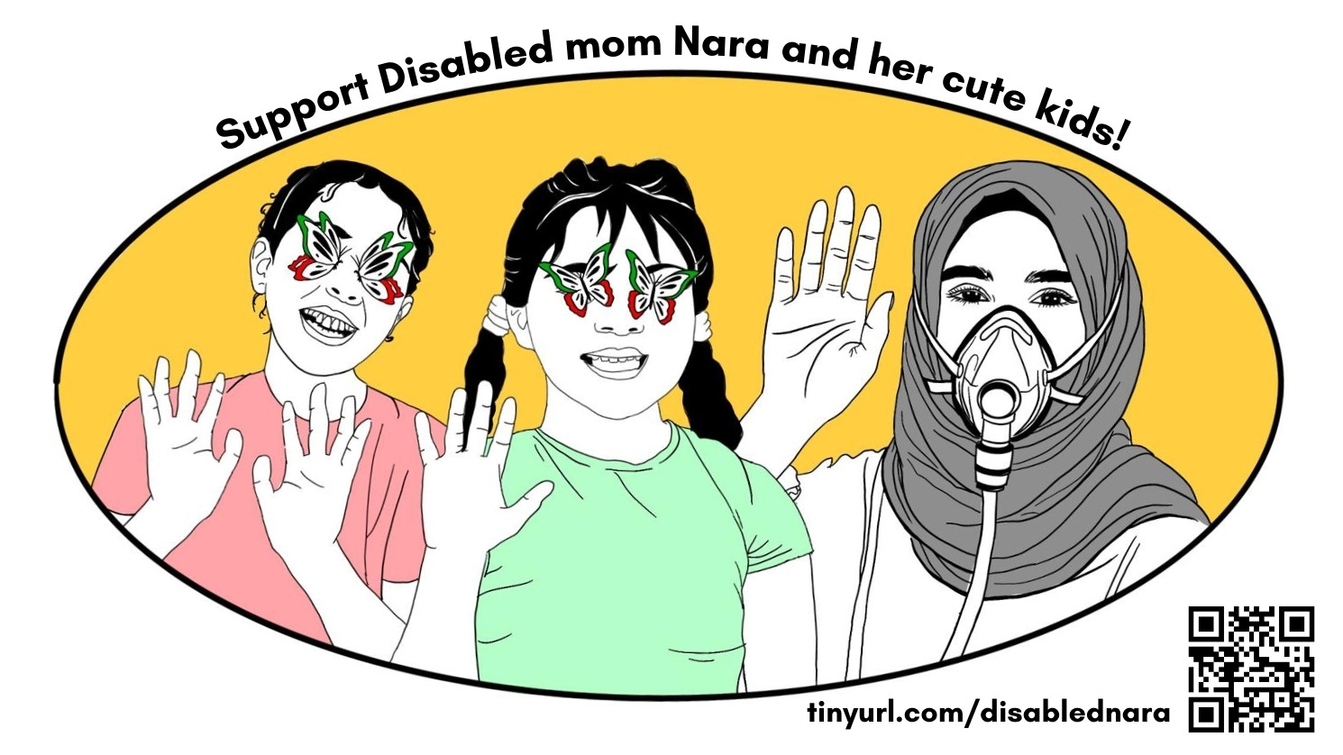 Support 34yo Disabled mom Nara and her children's survival | Chuffed | Non-profit charity and ...