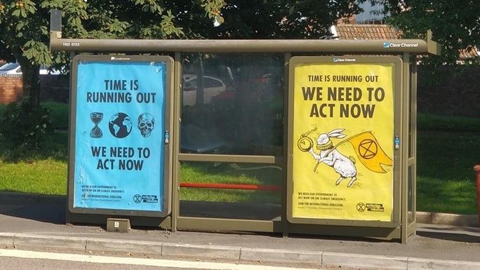 Extinction Rebellion Bristol Street Art Campaign | Chuffed | Non-profit ...