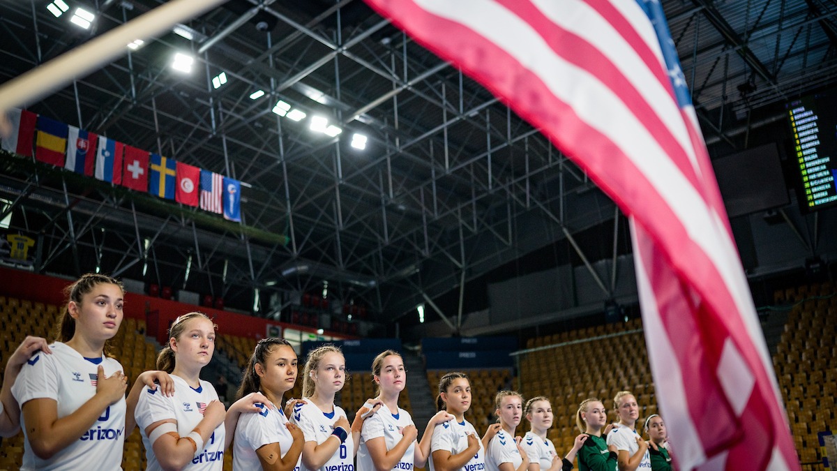 US Women's U20 National Handball Team IHF Trophy participation ...