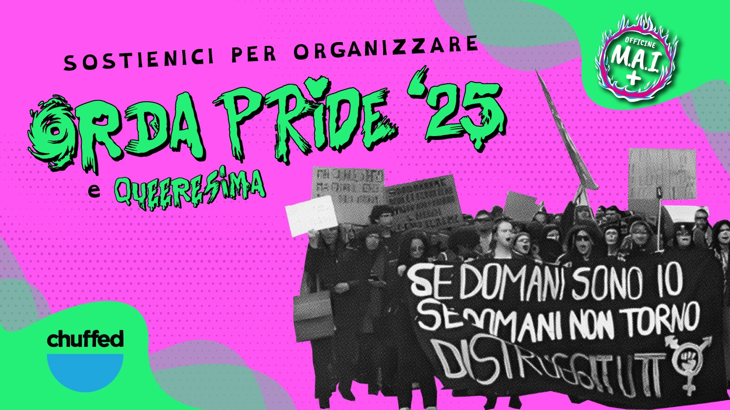 ORDA PRIDE 2025 | Chuffed | Non-profit charity and social enterprise fundraising