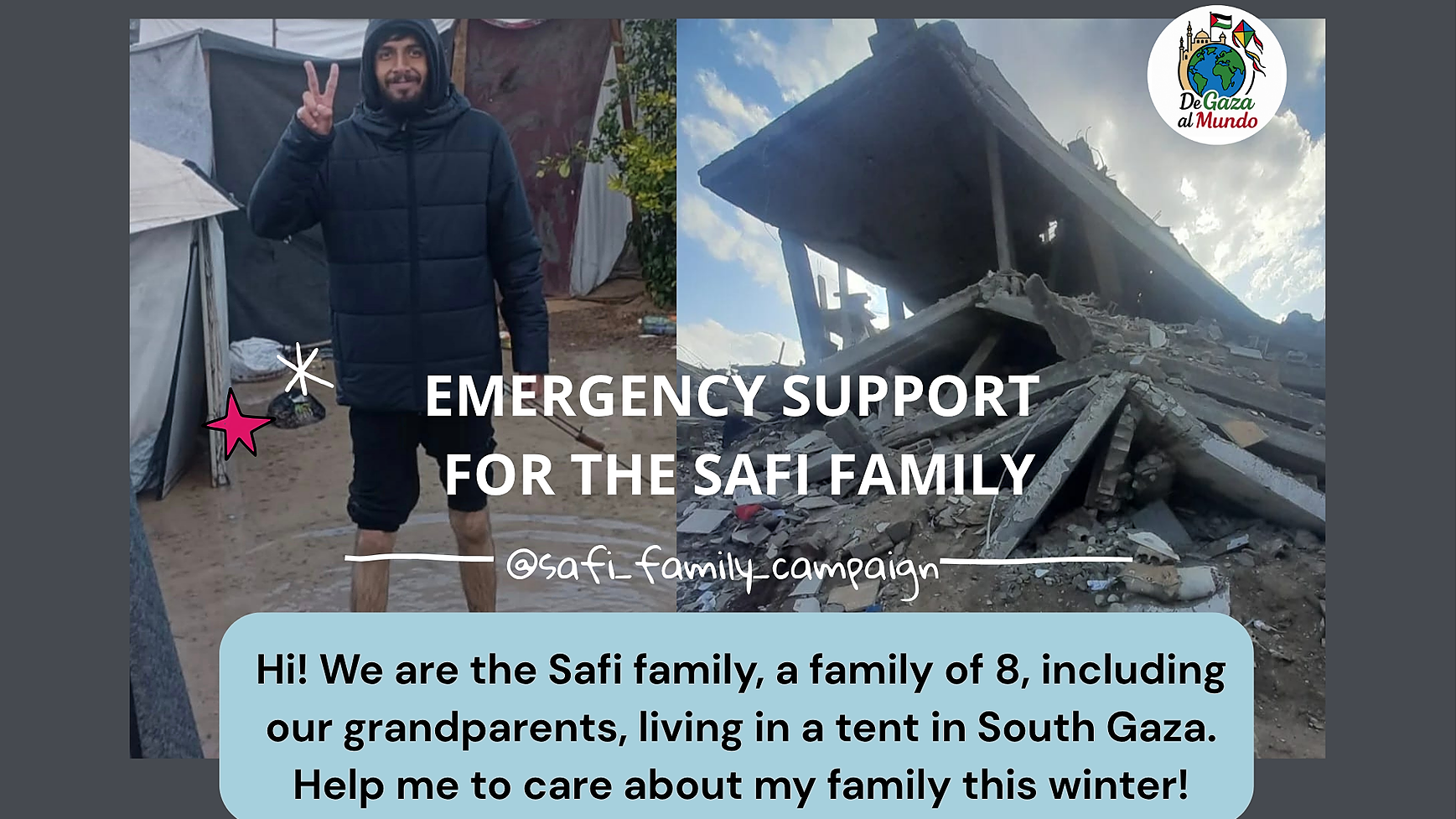 Safi Family Campaign Emergency Support in Gaza | Chuffed | Non-profit ...