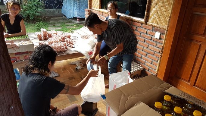 Sharing Food Boxes with Bali Village Families | Chuffed | Non-profit ...