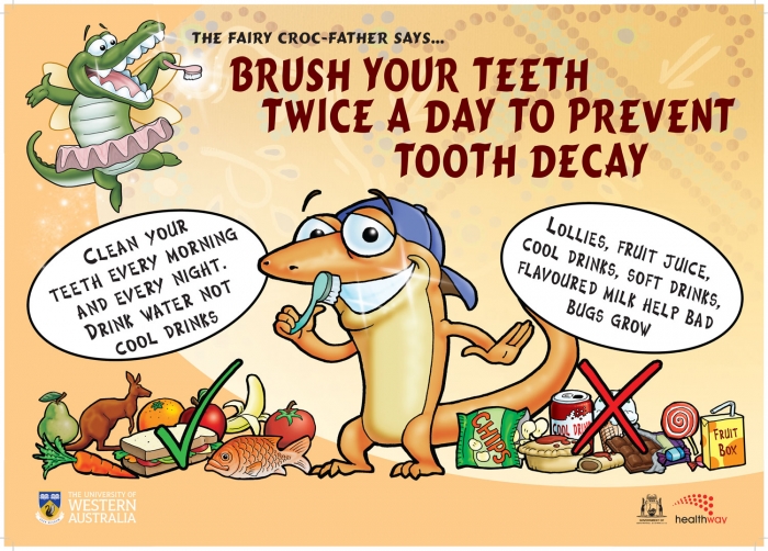 Fairy Croc Father Posters - Oral Health for Aboriginal Children ...