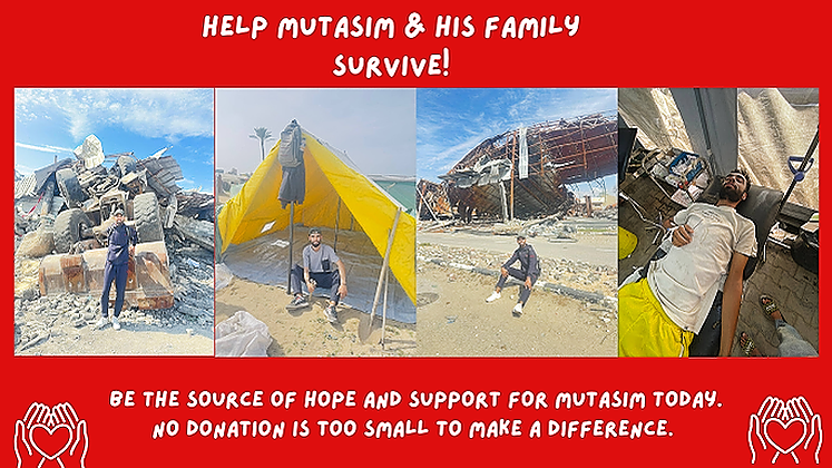Help Mutasim & his family get their needs met in Gaza | Chuffed | Non ...