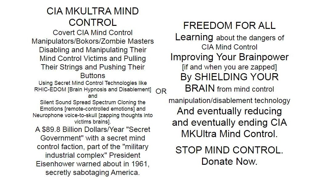 Freedom, StopMindControl.com, BrainShieldingStore.com, and ...