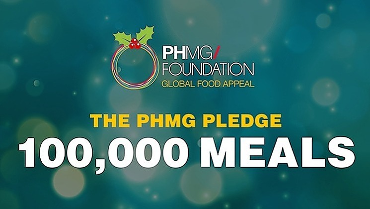 The PHMG Pledge: 100,000 meals | Chuffed | Non-profit charity and ...
