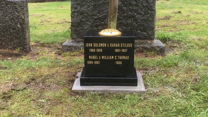 Headstone for John and Sarah Stilgoe, Allerton Cemetery, Liverpool ...