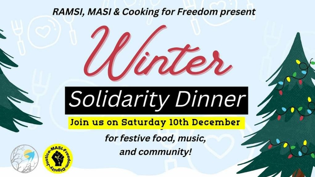 Winter Solidarity Dinner | Chuffed | Non-profit charity and social enterprise fundraising